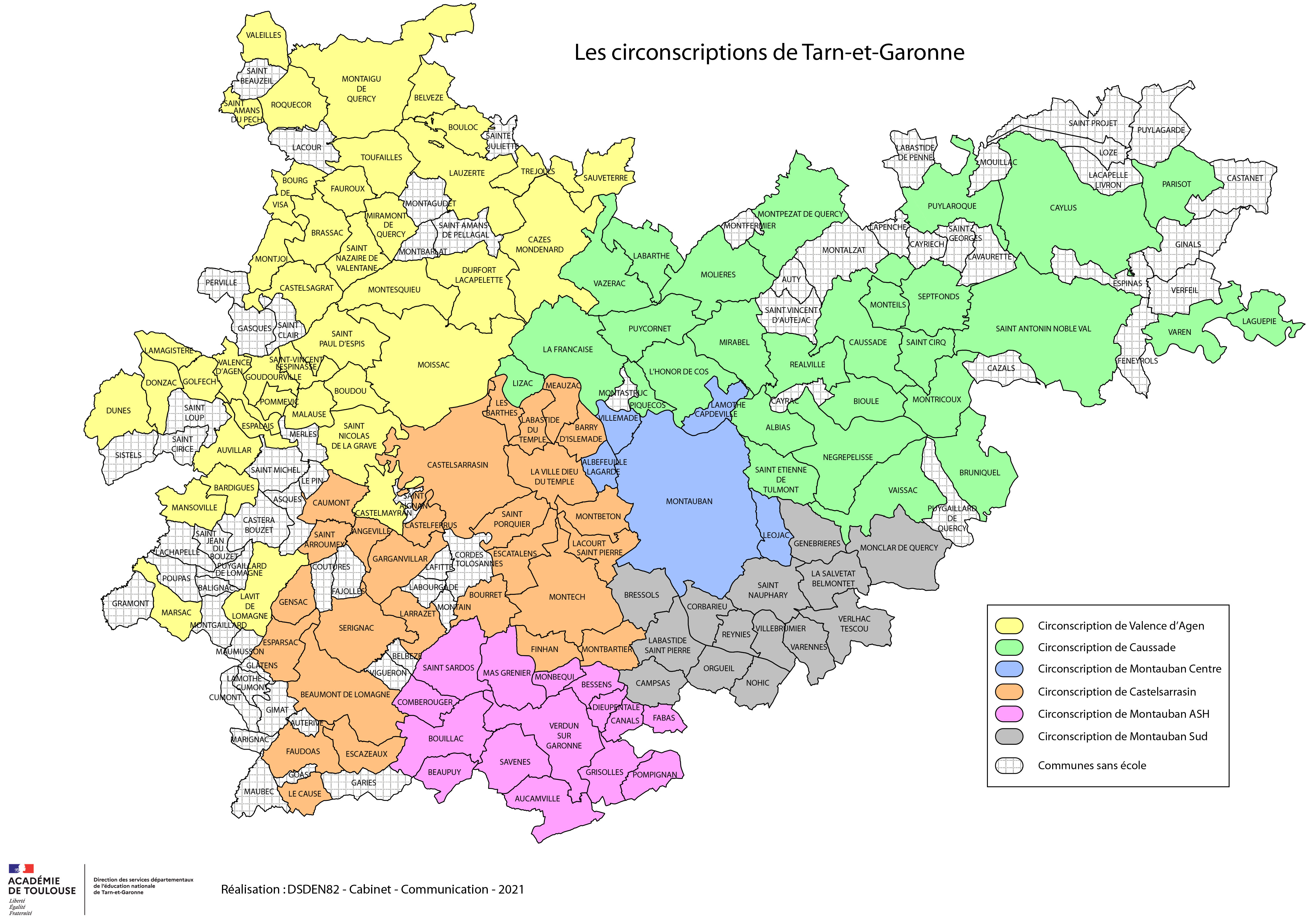 Services Départementaux de Tarn-et-Garonne | Académie de Toulouse