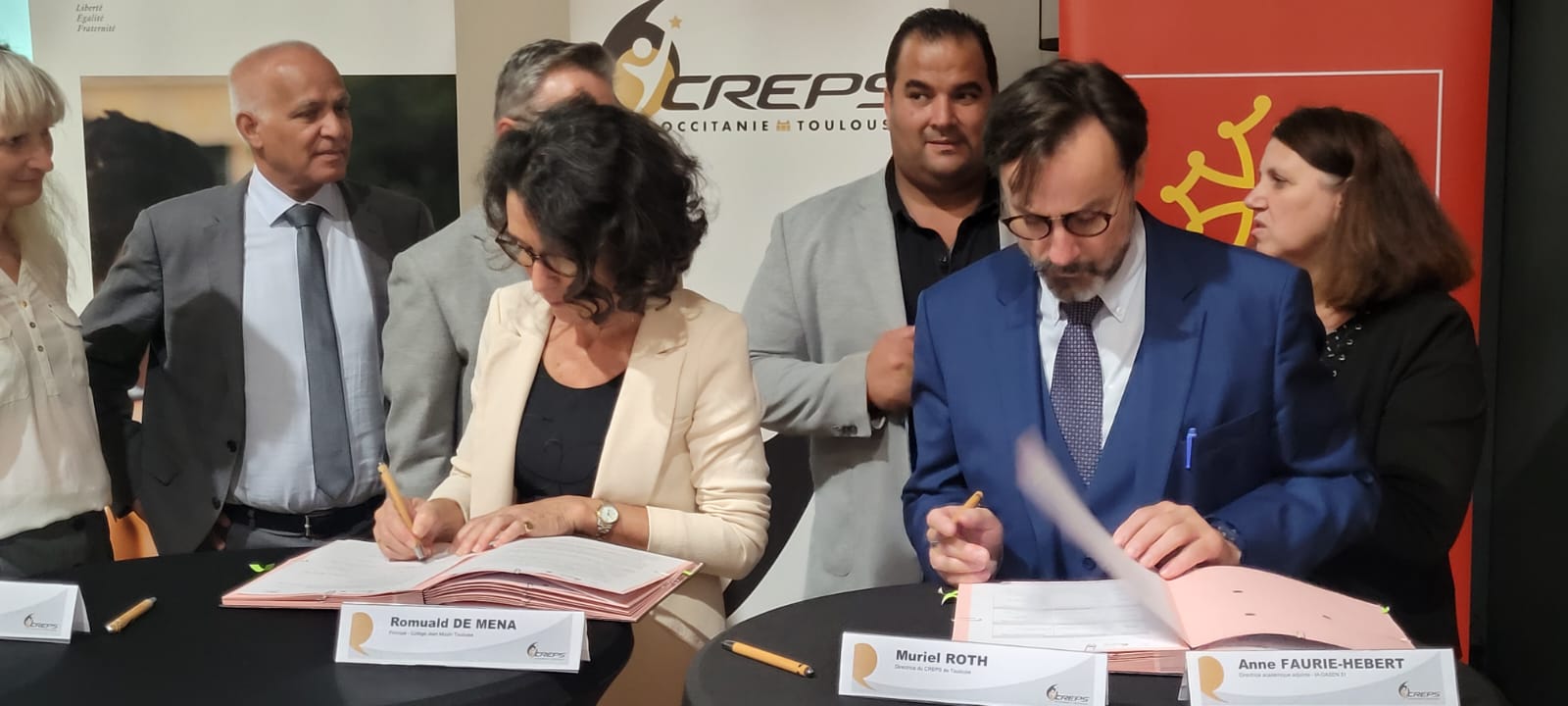 Renouvellement du partenariat avec le CREPS de Toulouse | Académie de ...