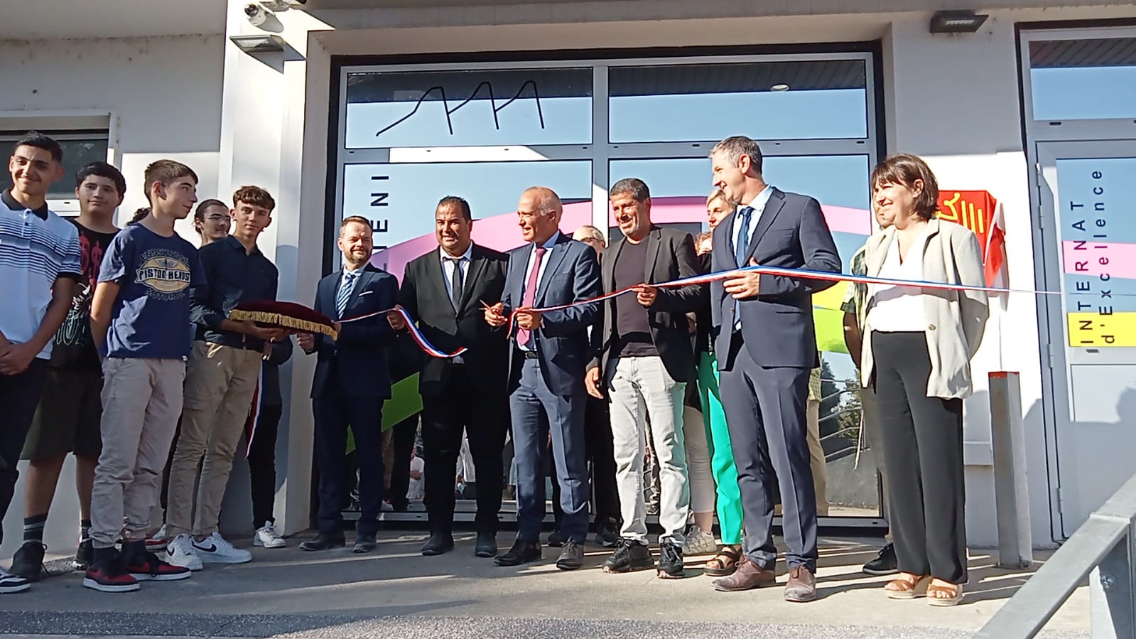 Inauguration de l'internat d'excellence du lycée Gallieni de Toulouse ...