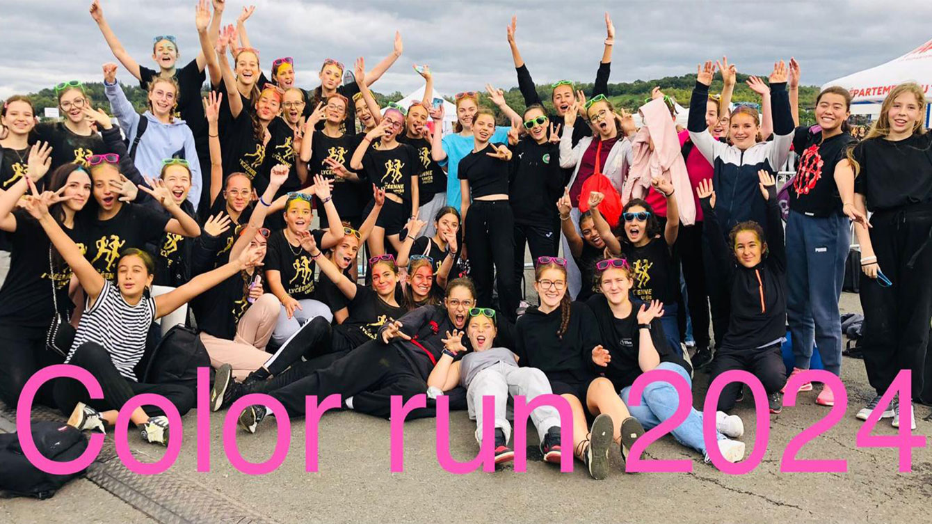 La plus grosse Color Run de France organisée par l'UNSS sur le circuit ...